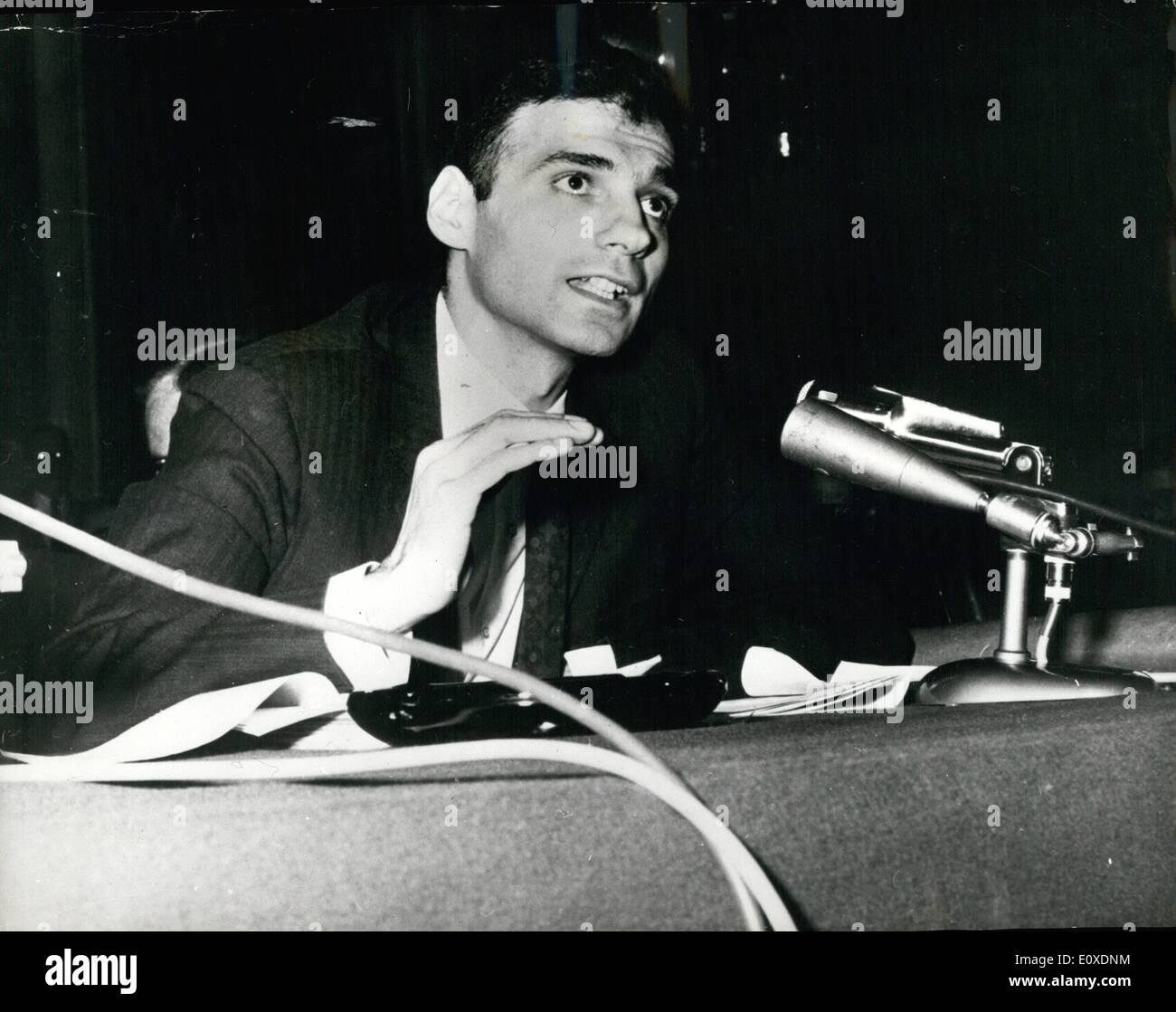 May 05, 1966 - Author of 'Unsafe At Any Speed'.: Photo shows Mr. Ralph ...