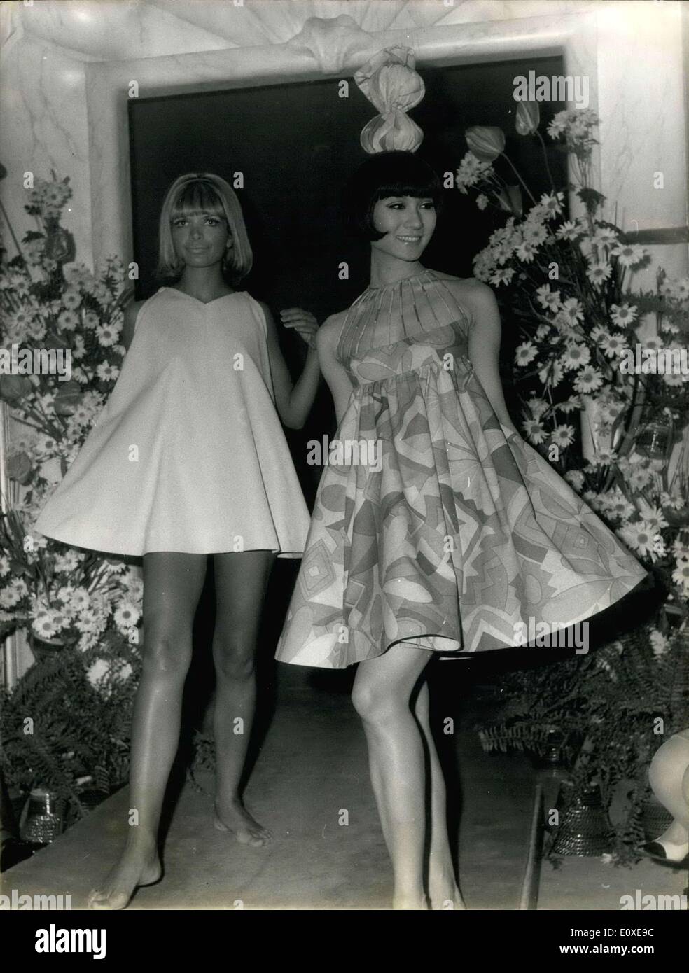 May 10, 1966 - Jacques Heim shows his summer collection: Jacques Heim ...