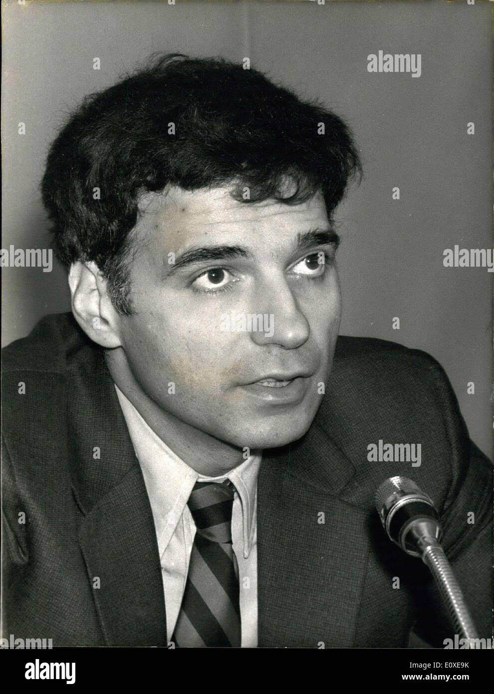 May 11, 1966 - Consumer Defense Champion Ralph Nader at a Press ...