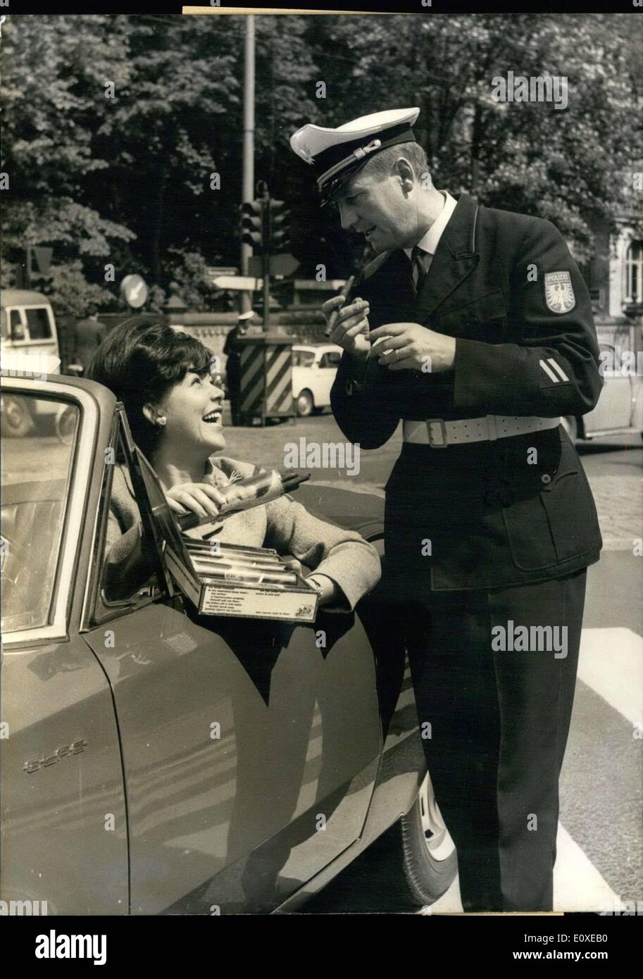 May 14, 1966 - Frankfurt's ''Most Polite Policeman,'' Kurt E. Schmidt ...