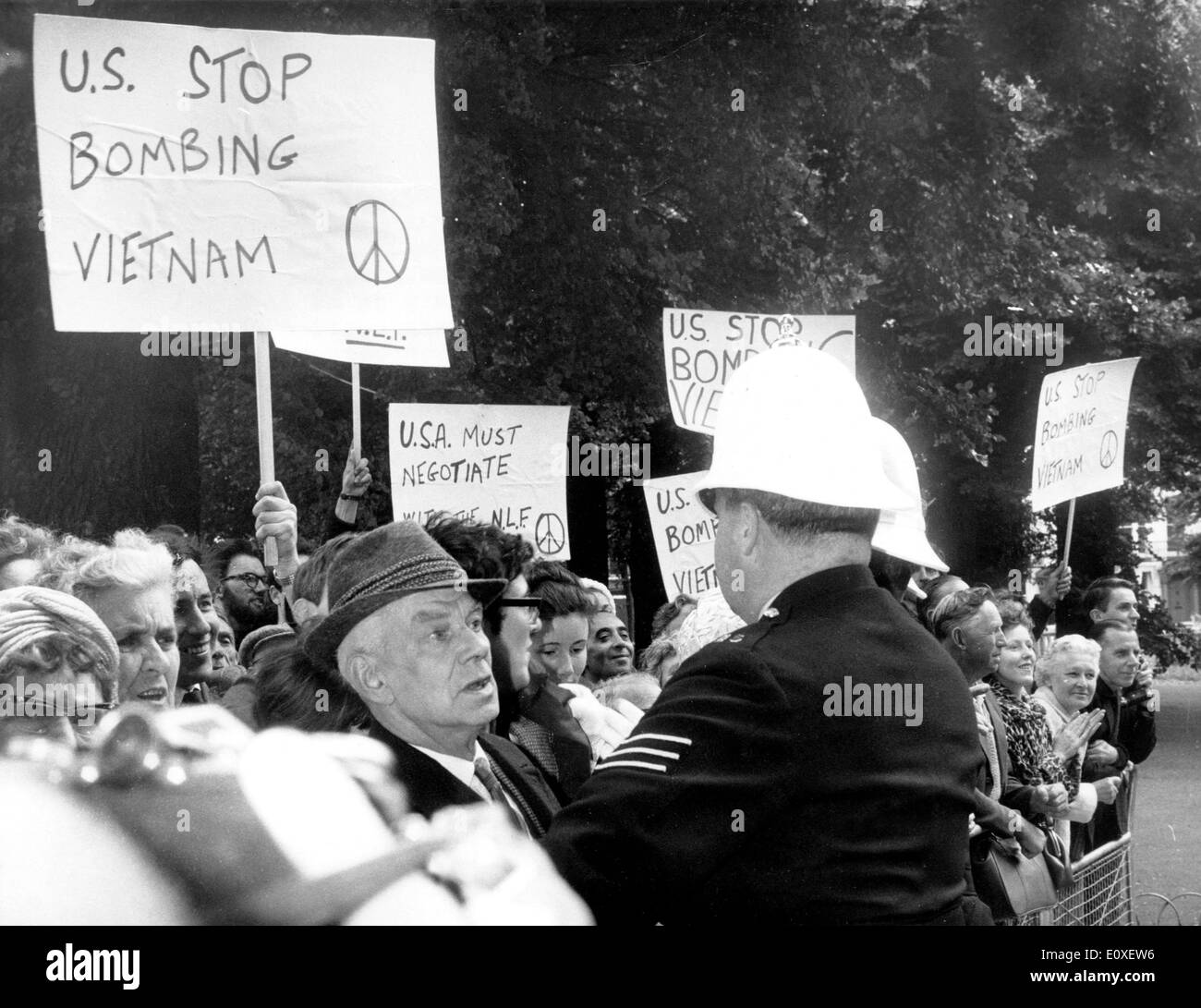Anti-War Rally in London Stock Photo - Alamy