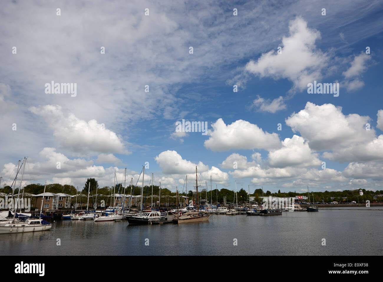 marina in edward albert dock in Riversway Preston docklands marina ...