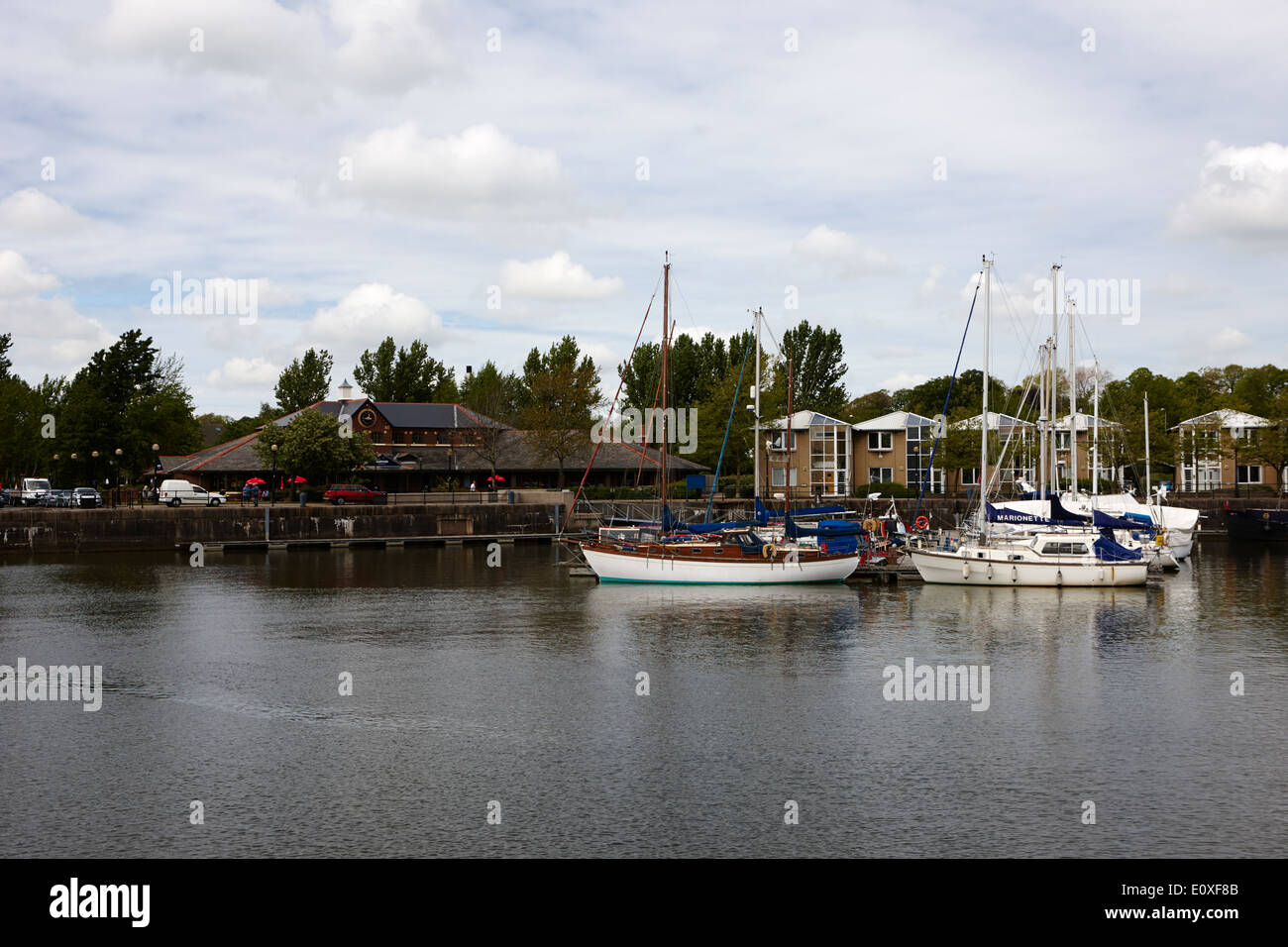 edward albert dock in Riversway Preston docklands marina England UK ...