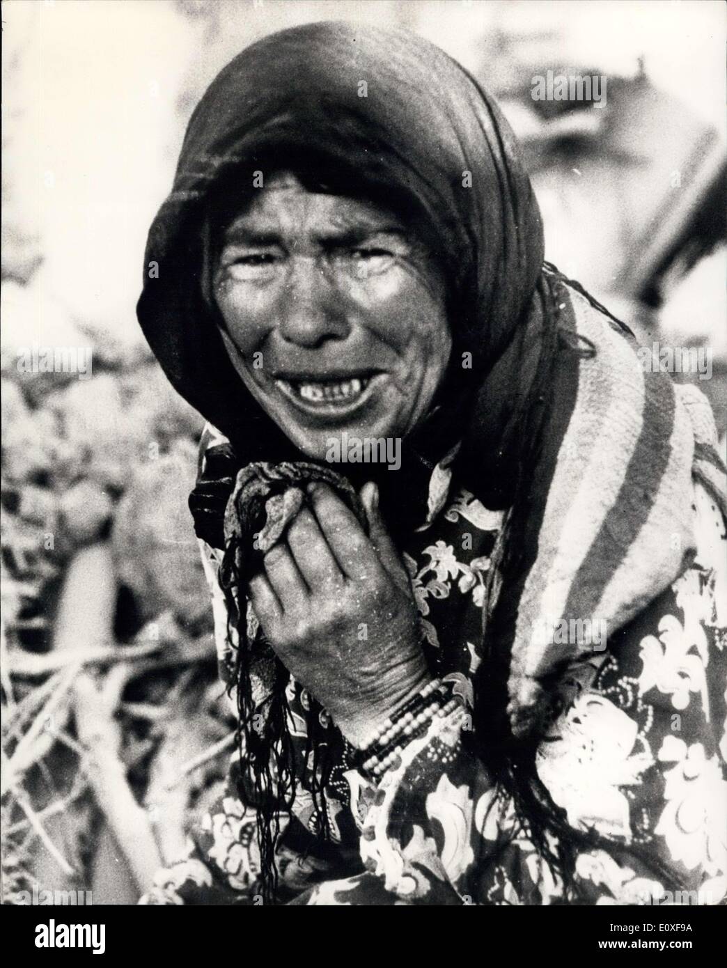 Aug. 25, 1966 - Earthquake scenes from Turkey: Original pictures just ...