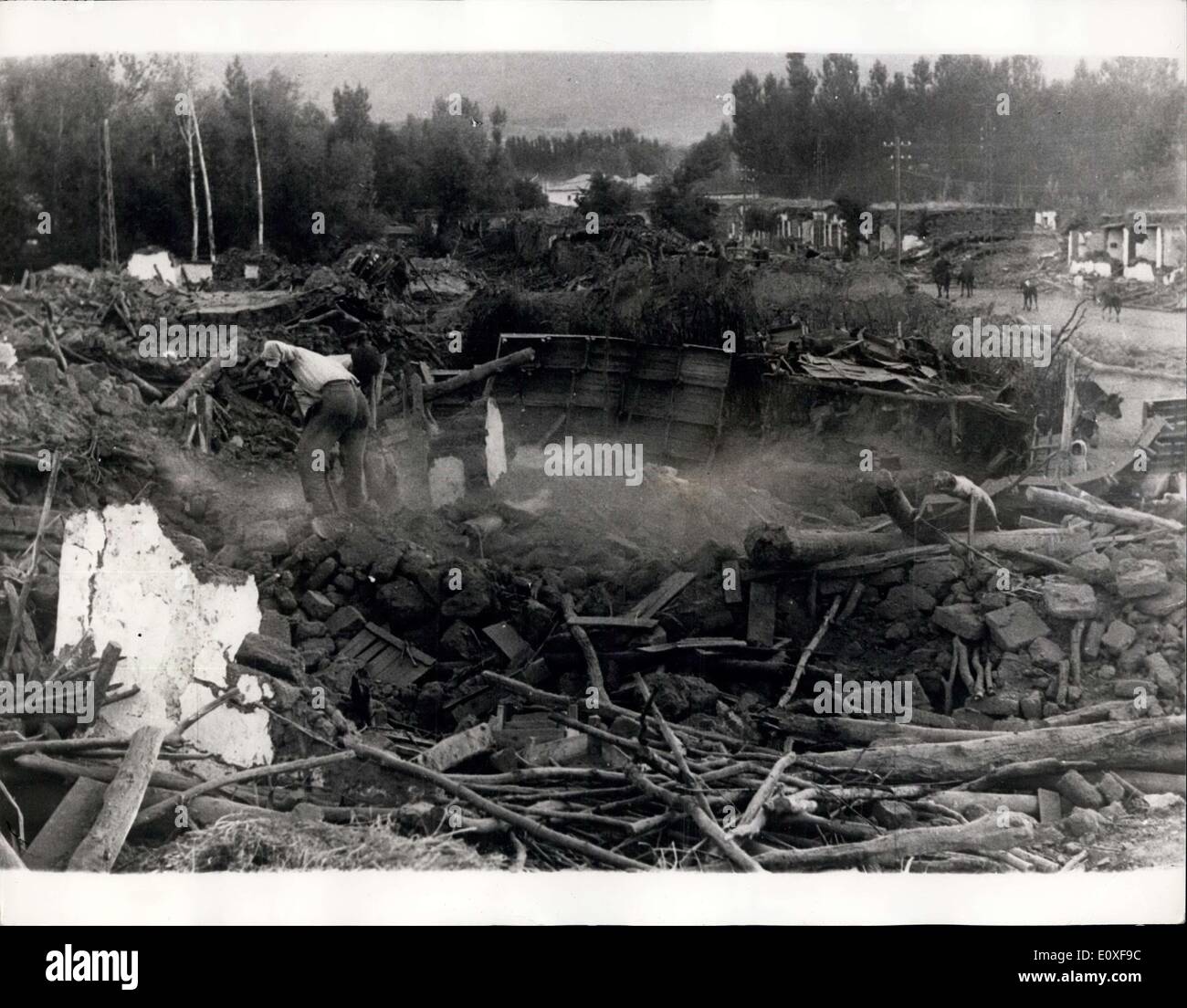 1966 Earthquake In Turkey High Resolution Stock Photography and Images ...