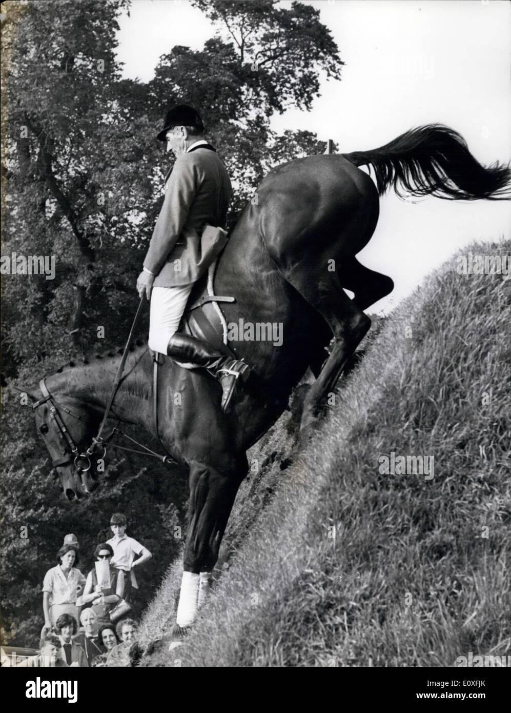 Sep. 09, 1966 - British Jumping Derby.: The classic Show Jumping Derby ...