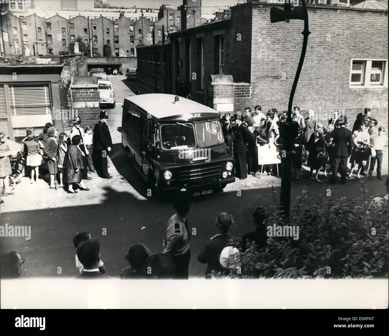 Aug. 08, 1966 - John Duddy Appears At Court. John Duddy, aged 37, who ...