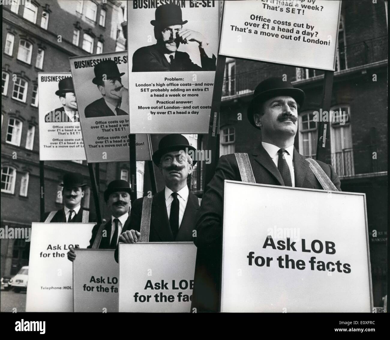 The men from l o b plotting picket hi-res stock photography and images ...