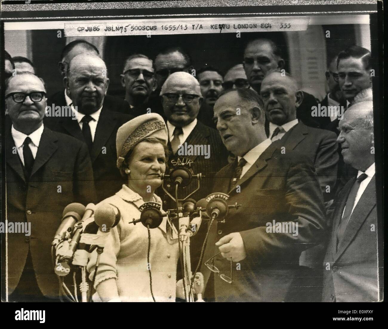 John vorster elected south african premier hi-res stock photography and ...