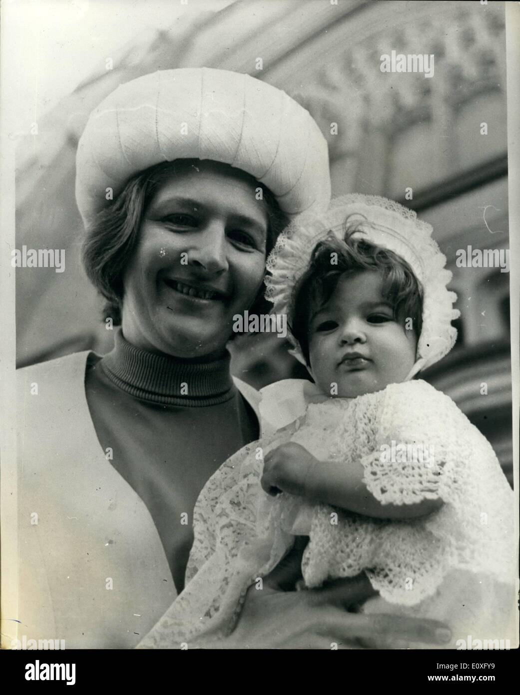 Sep. 09, 1966 - Christening Of Daughter of Mrs Dawn War Dawn Fraser Mrs ...