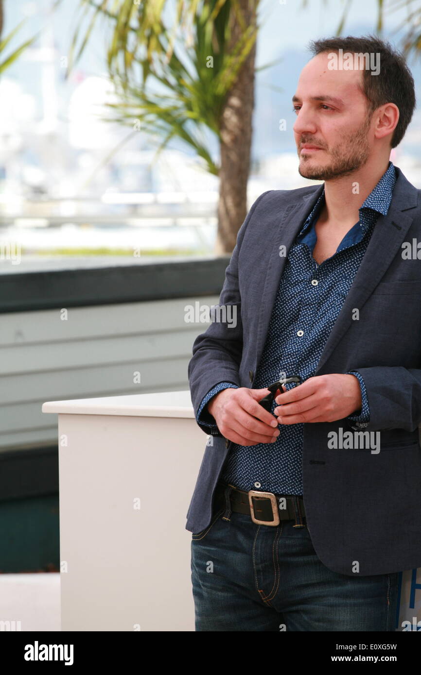 Cannes, France, 20th May, 2014. Actor Fabrizio Rongione at the photo ...