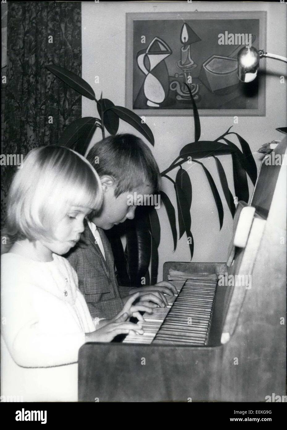 Nov. 16, 1966 - Pictured here is nine year old Frank-Albert and his ...
