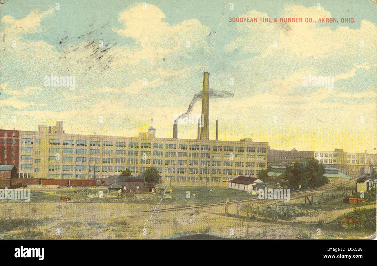 Goodyear tire history hi-res stock photography and images - Alamy