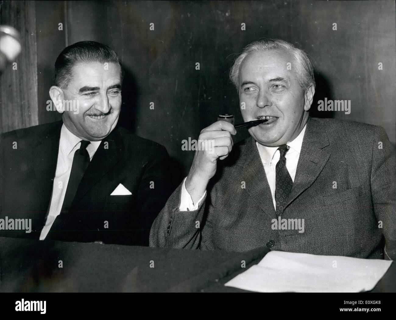 Dec. 12, 1966 - Mr. Wilson Flins Back From Gibraltar After His Talks ...