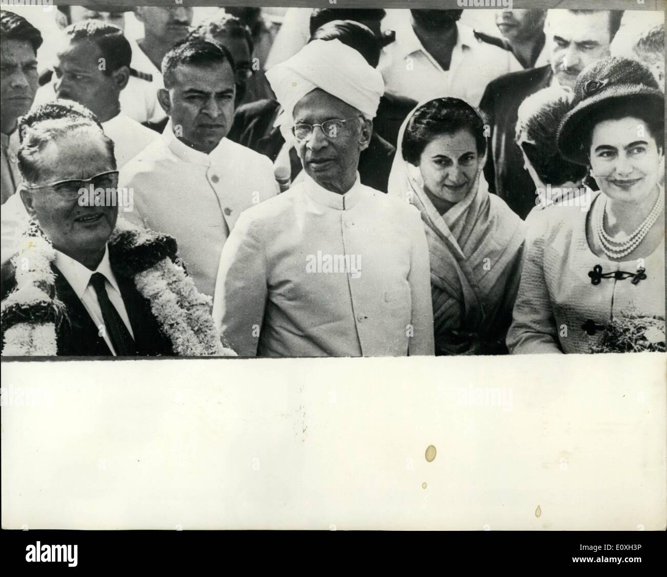 Oct. 10, 1966 - President Tito Arrives In New Delhi To Attend The India ...