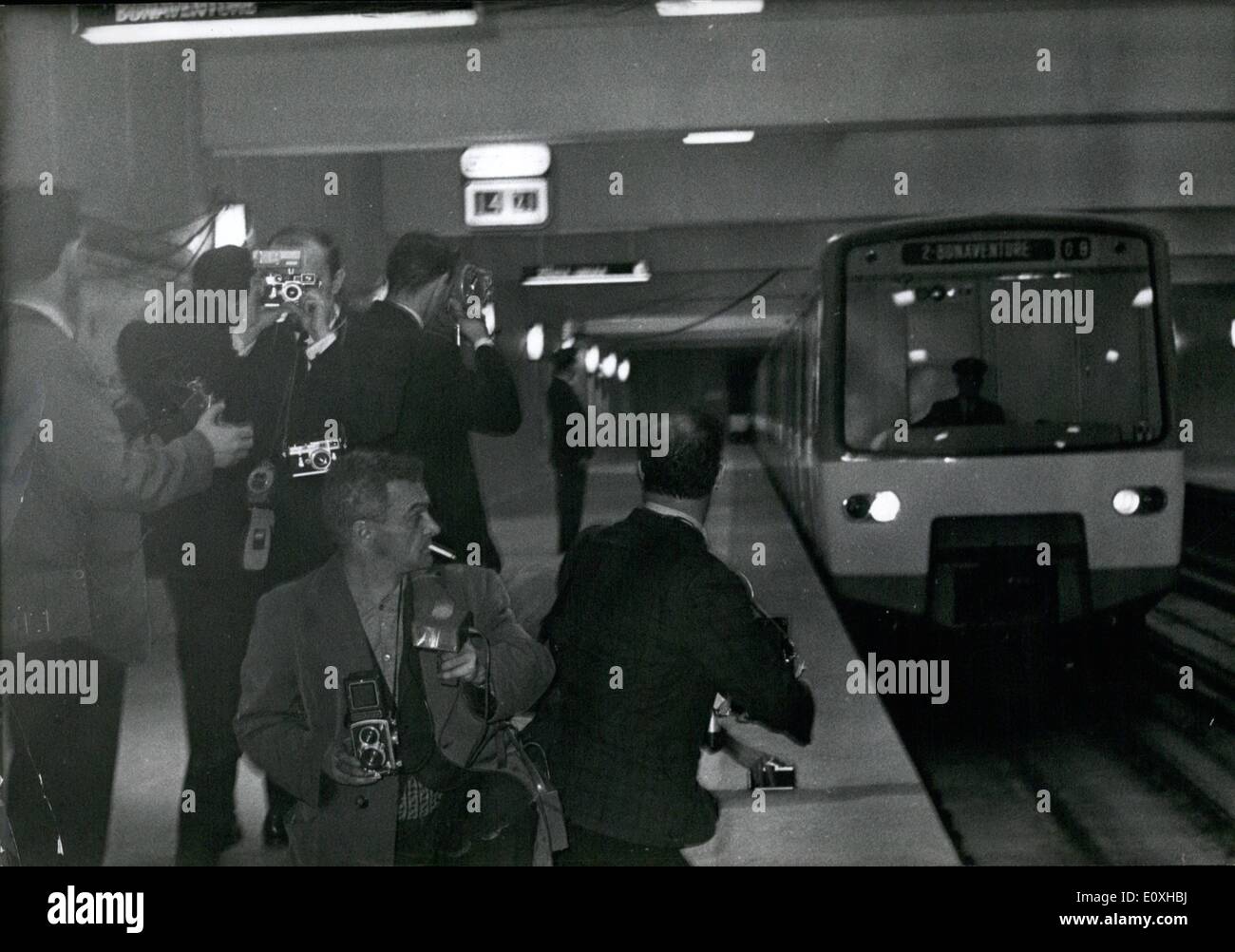 Oct. 10, 1966 - Canada Inauguration of the Montreal Subway, October 14 ...