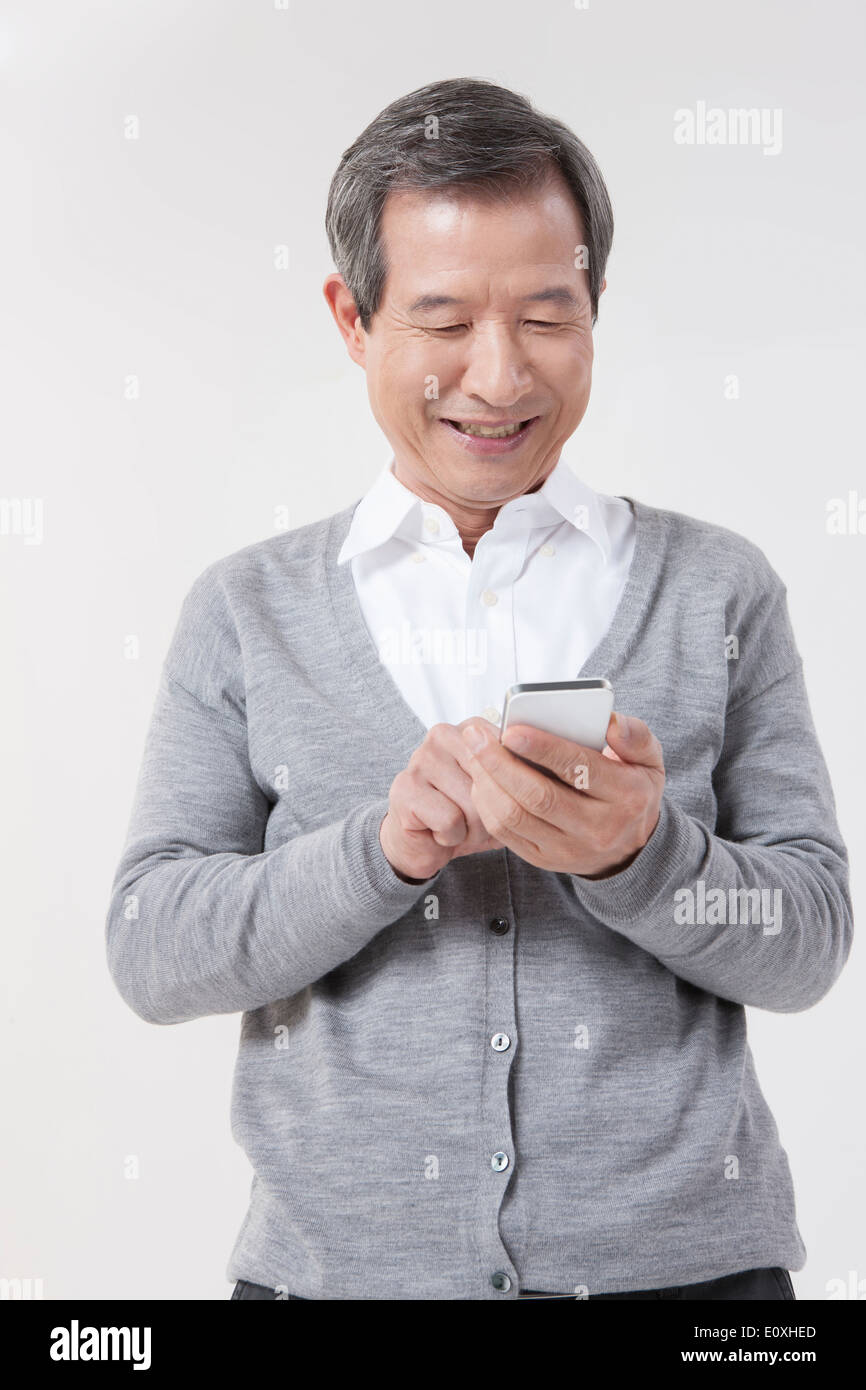 Smart old man hi-res stock photography and images - Alamy