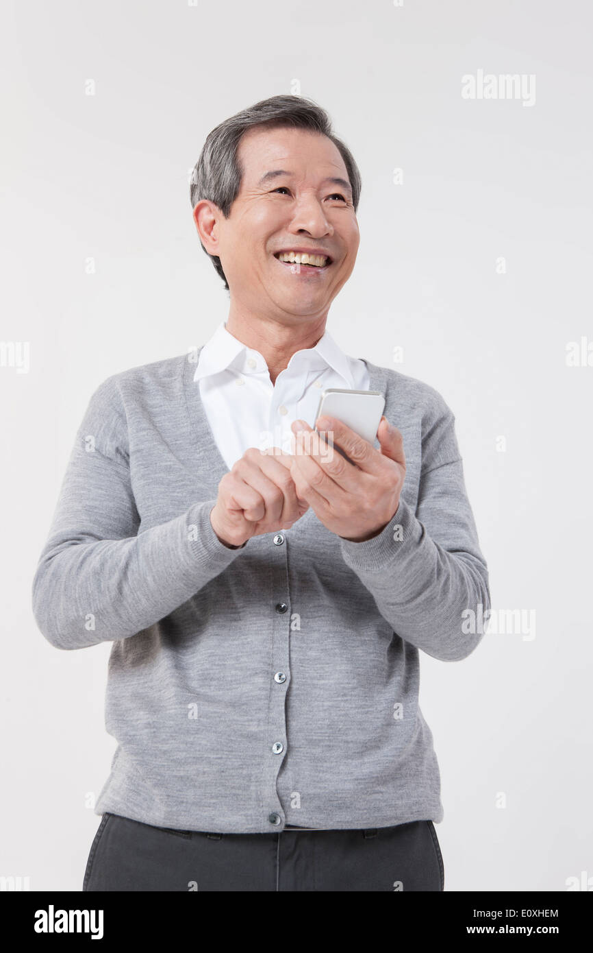 Smart old man hi-res stock photography and images - Alamy