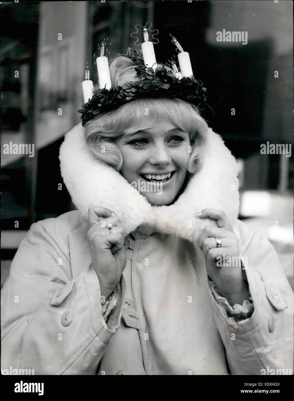 Jan. 01, 1967 - Swedish ''Queen of Light'' and her Maids of honour are ...