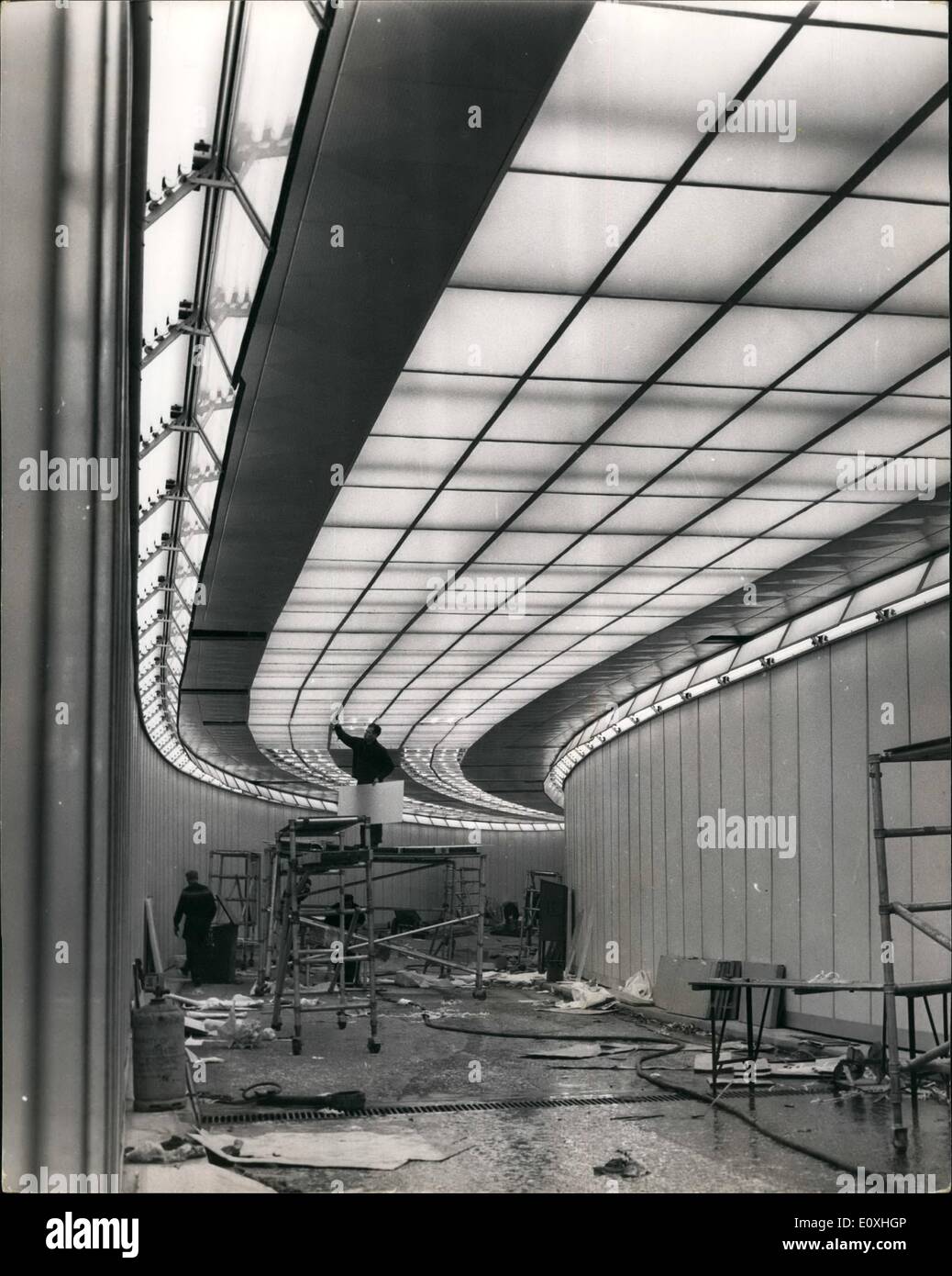Jan. 01, 1967 - Strand Underpass Nears Completion. The newly designed ...