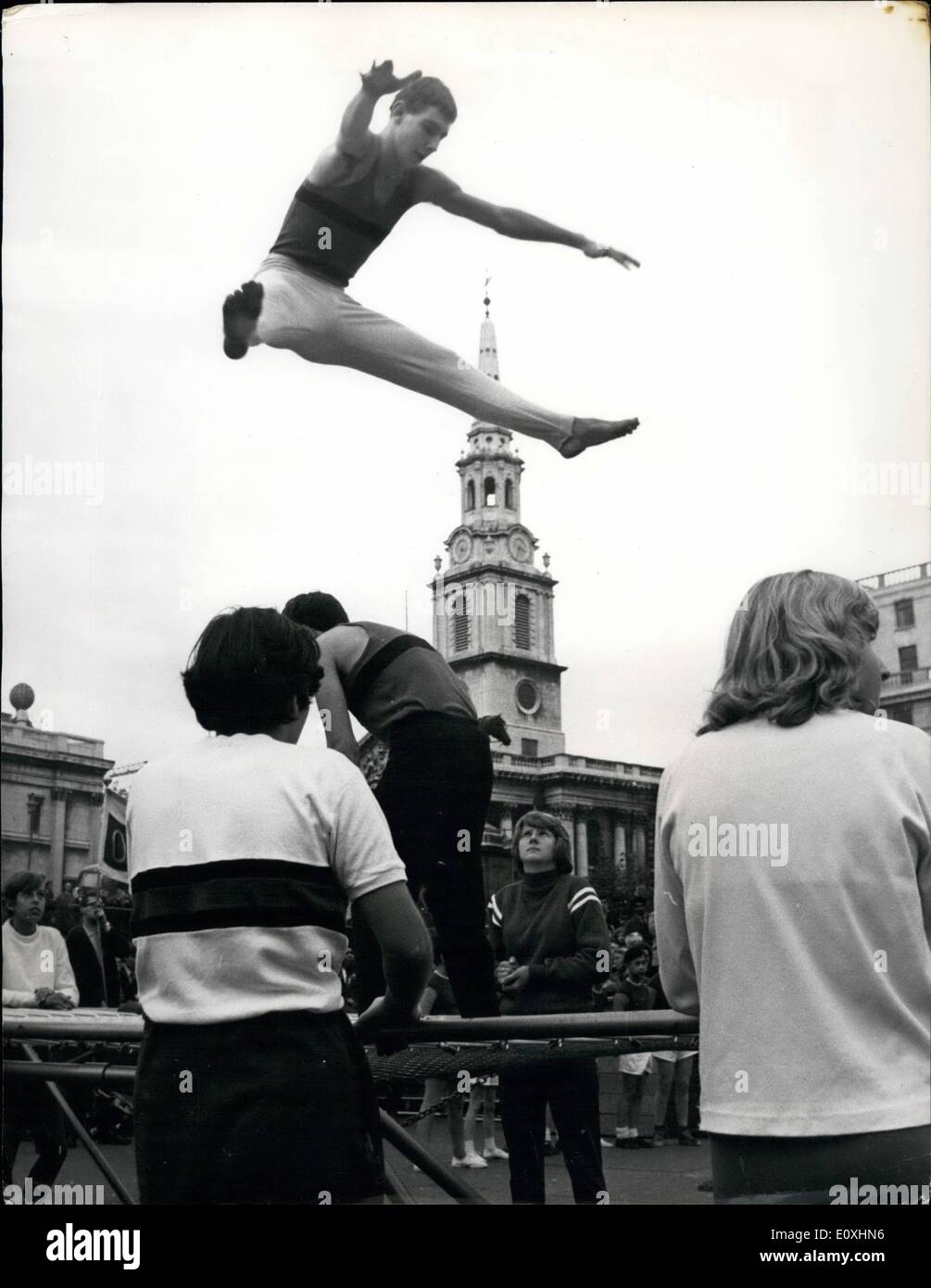 Trampoline gymnast clubs hi-res stock photography and images - Alamy