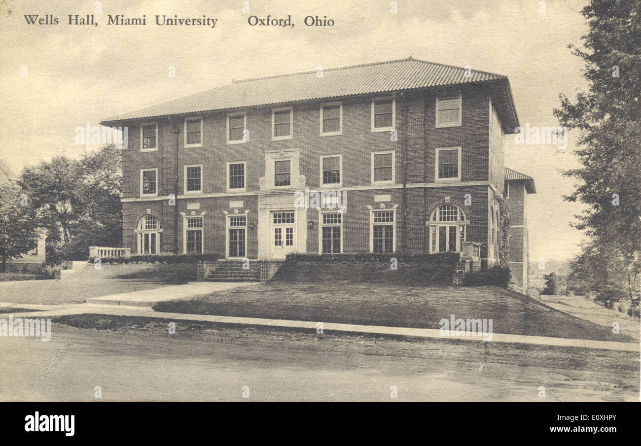 Miami university in ohio oxford hi-res stock photography and images - Alamy
