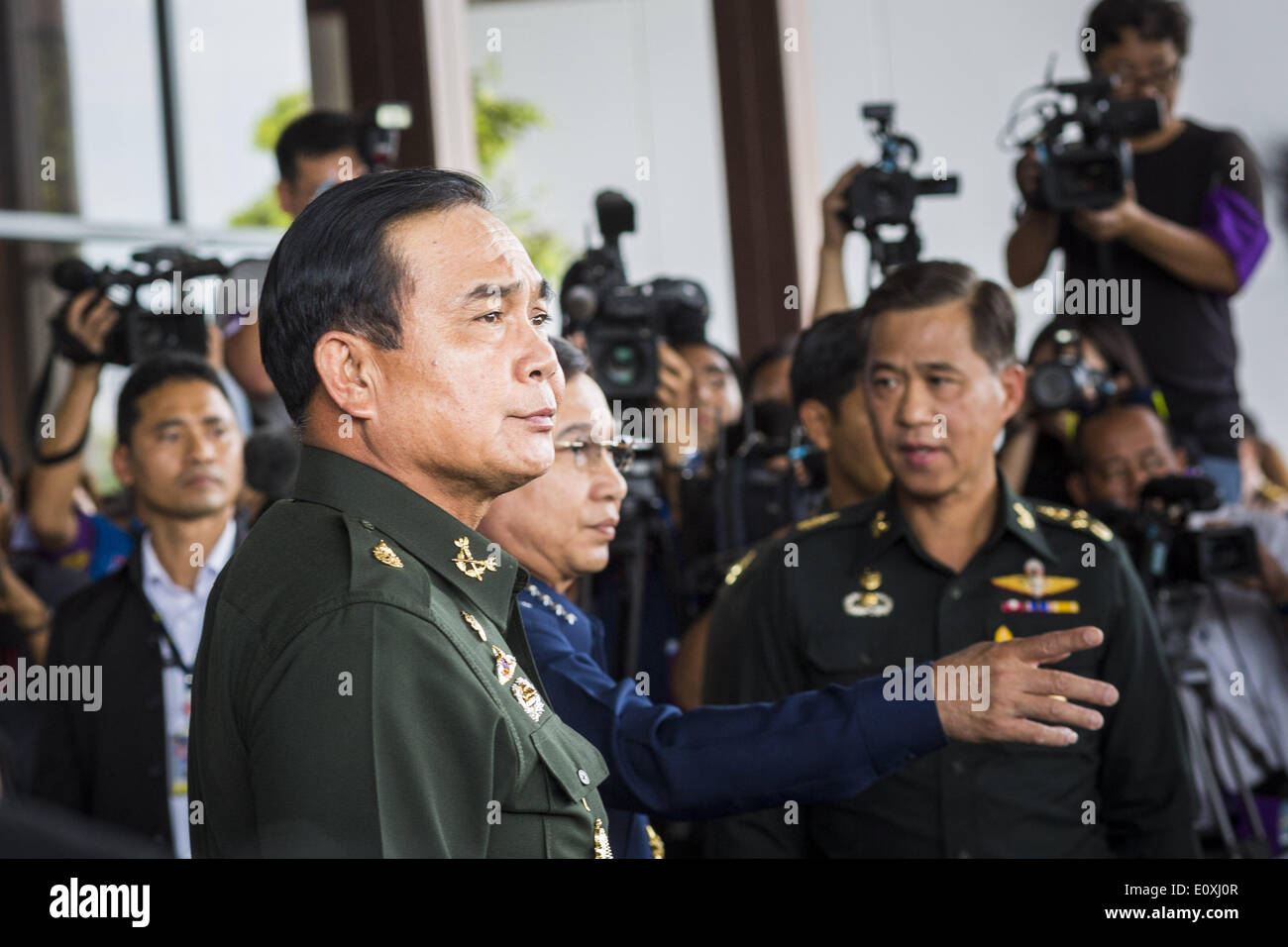 Bangkok, Thailand, 20th May, 2014. General PRAYUTH CHAN-OCHA, Commander ...
