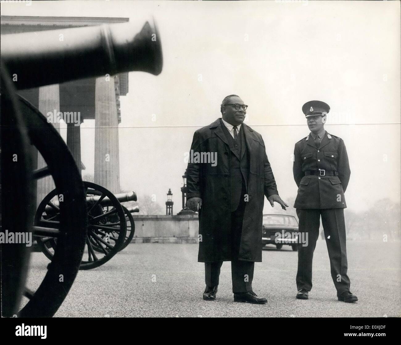 Feb. 02, 1967 - The King of Tonga visits his son at Sandhurst: King ...