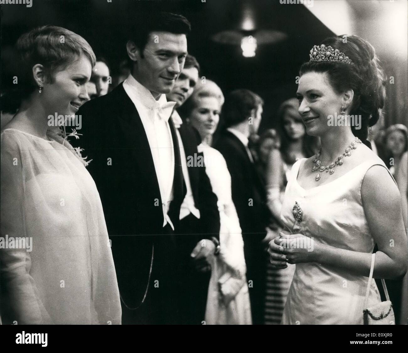 Princess margret attends royal film performance hi-res stock ...