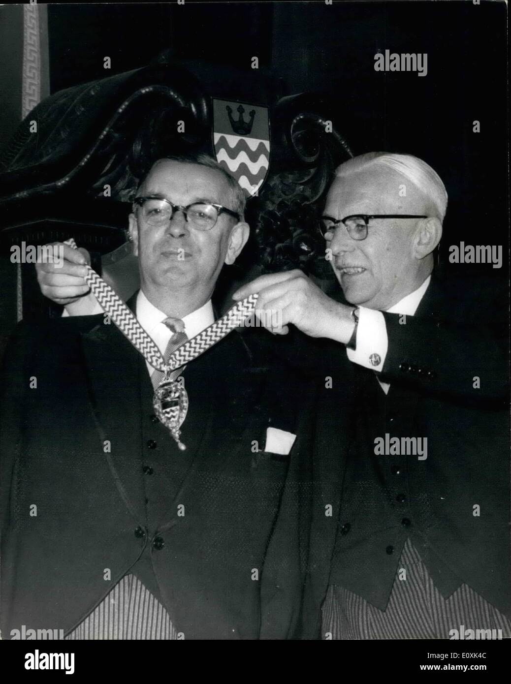 May 05, 1967 - ELECTION OF NEW OLD CHAIRMAN This afternoon at a meeting ...