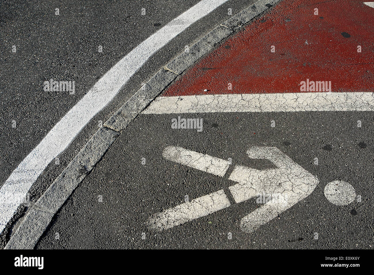 Pedestrian lane hi-res stock photography and images - Alamy