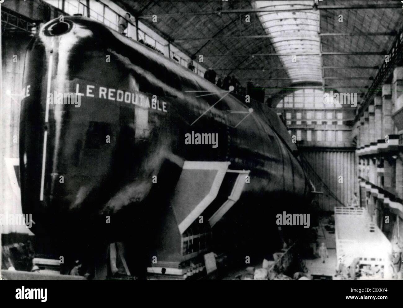Mar. 20, 1967 - France's first atomic submarine, ''Le Redoutable ...