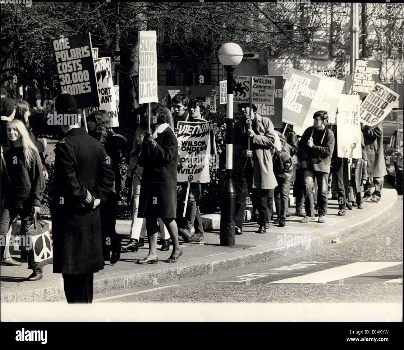 Mar. 25, 1967 - C.N.D. Easter Demonstration.: Part of the Campaign for ...