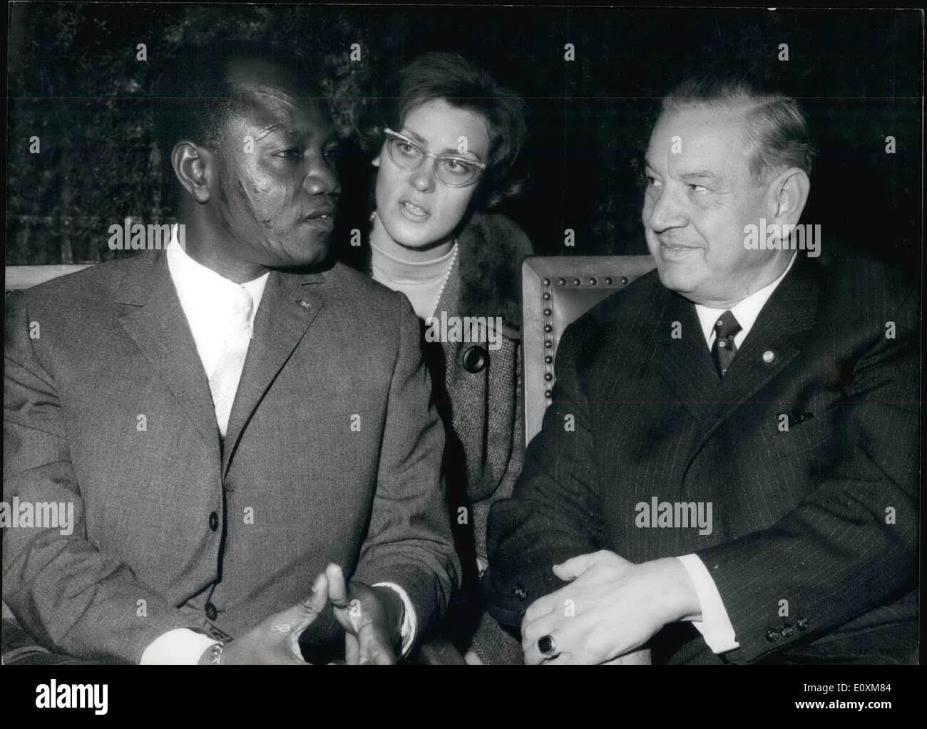 Apr. 04, 1967 - The President of the Republic Tschad, Francois ...