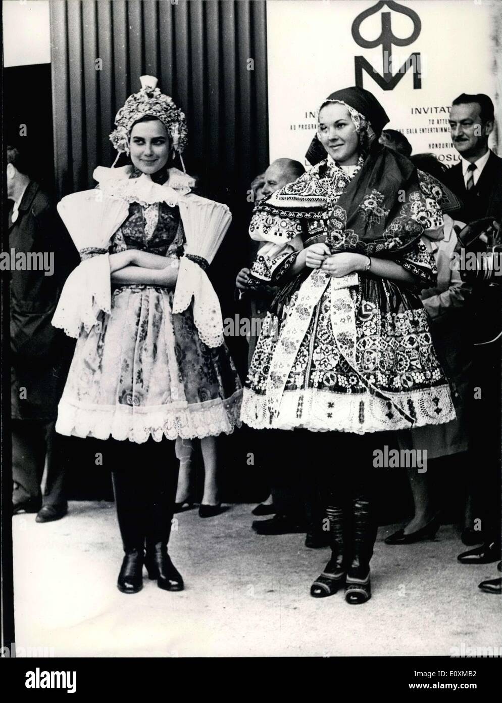 May 17, 1967 - For it's national day, Mr. and Mrs. Novotny, president ...