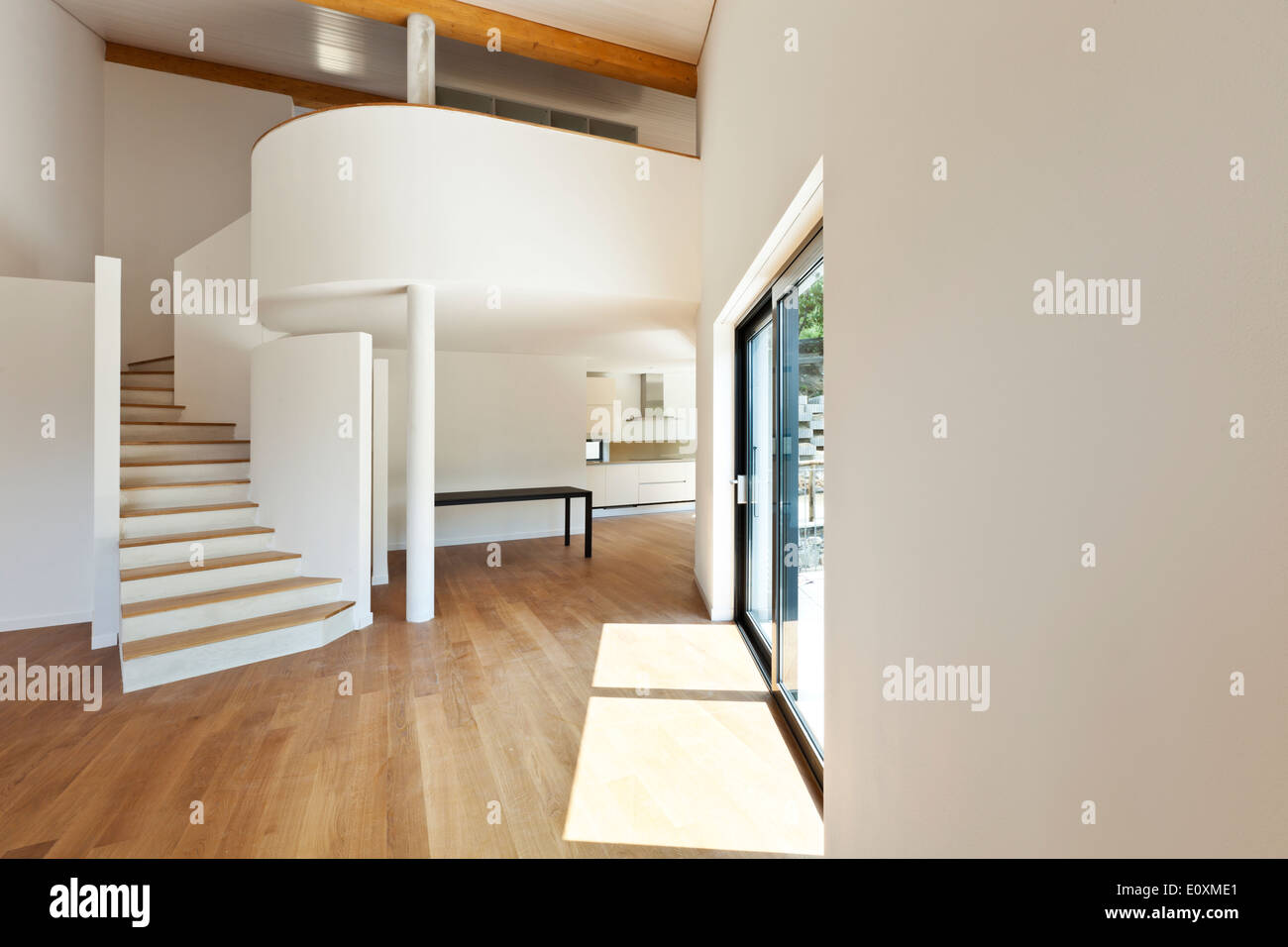 interior modern house, large open space Stock Photo - Alamy