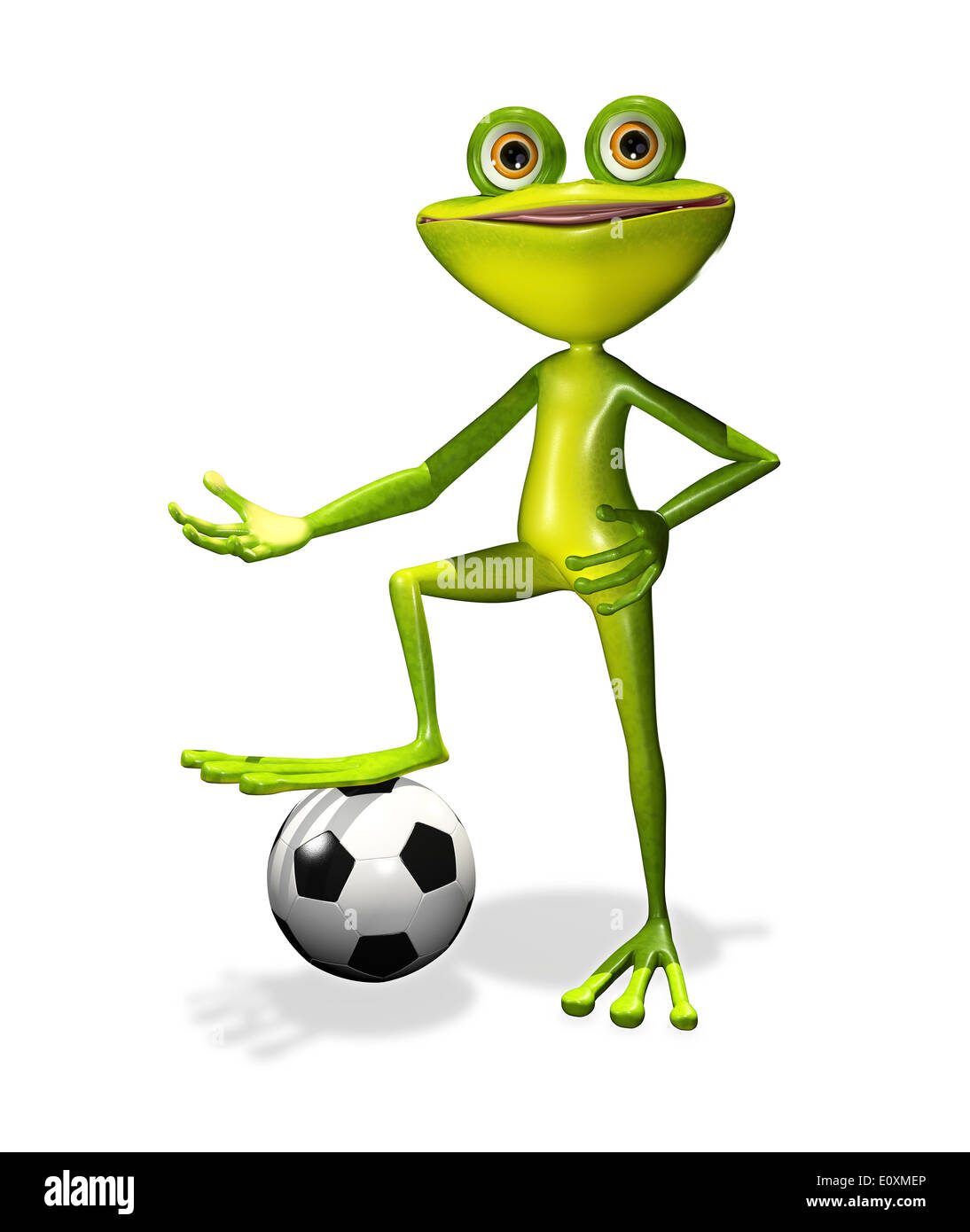 Soccer player frog hi-res stock photography and images - Alamy