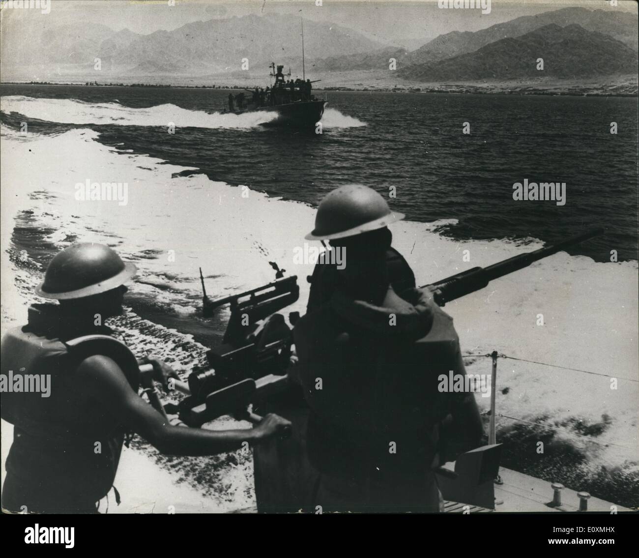 Jun. 06, 1967 - War In The Middle East: Photo shows Units of the ...