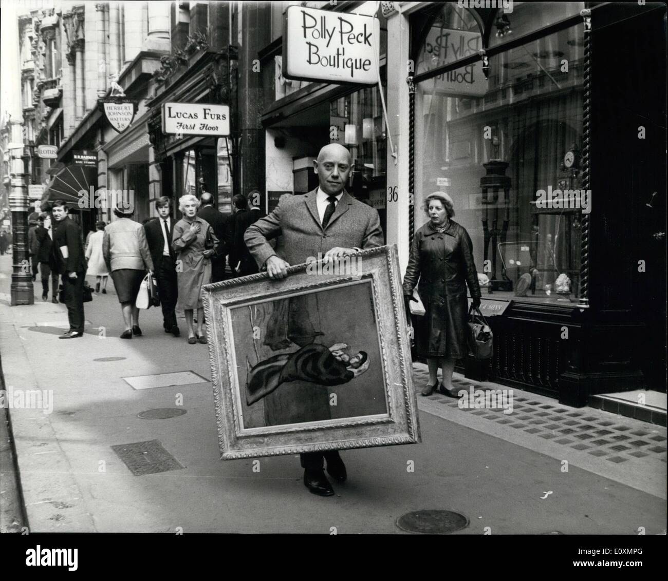 Apr. 04, 1967 - Mr. Mann Collects The Picasso Sold For World Record ...