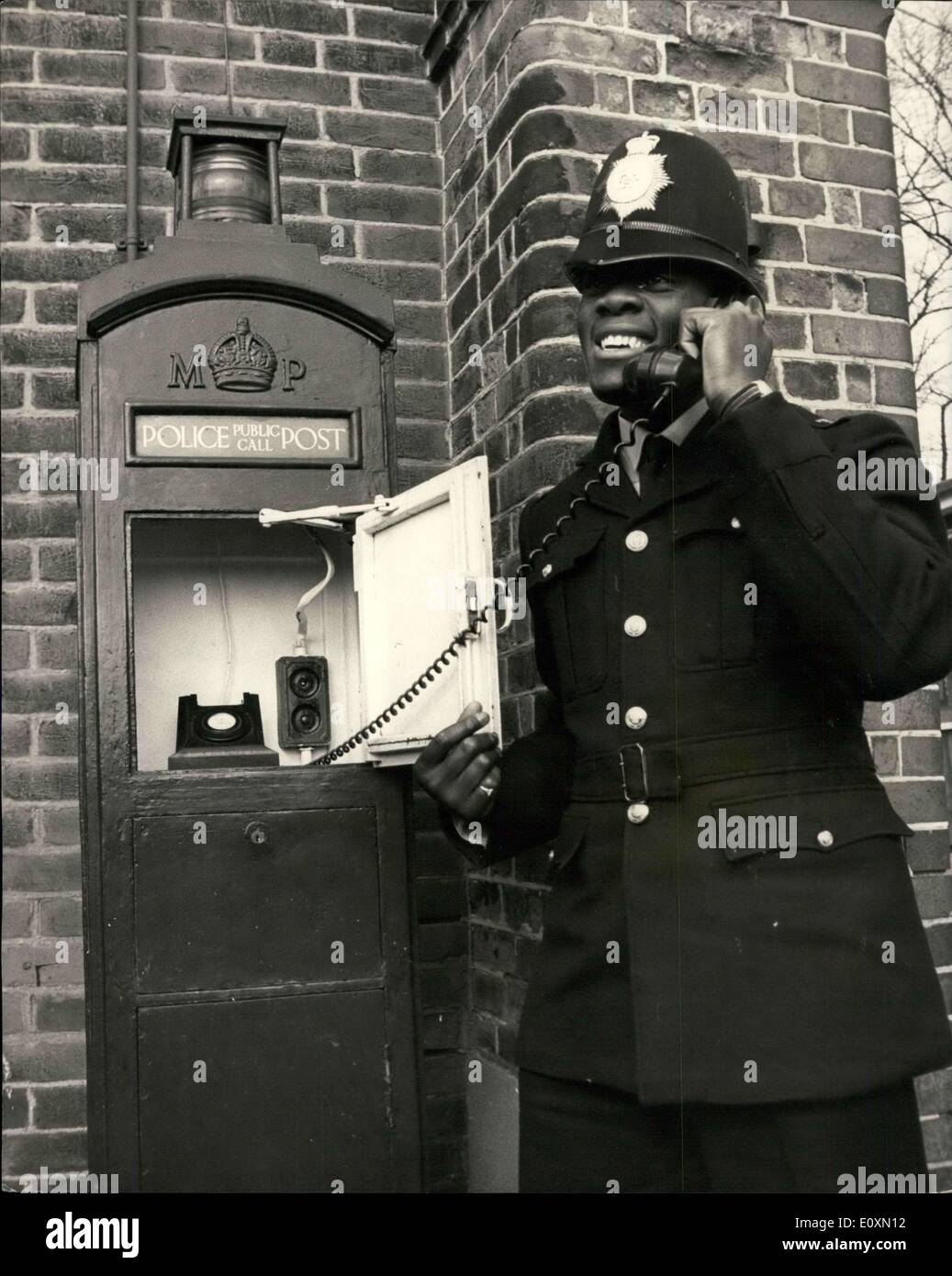 Apr. 05, 1967 - London's First Coloured Policeman: Here is London's ...
