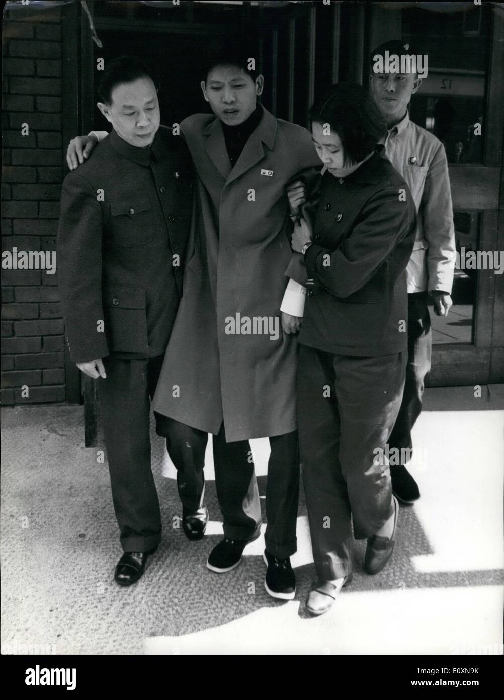 Jun 06 1967 Chinese Diplomats Leave Hospital Two Of The Stock