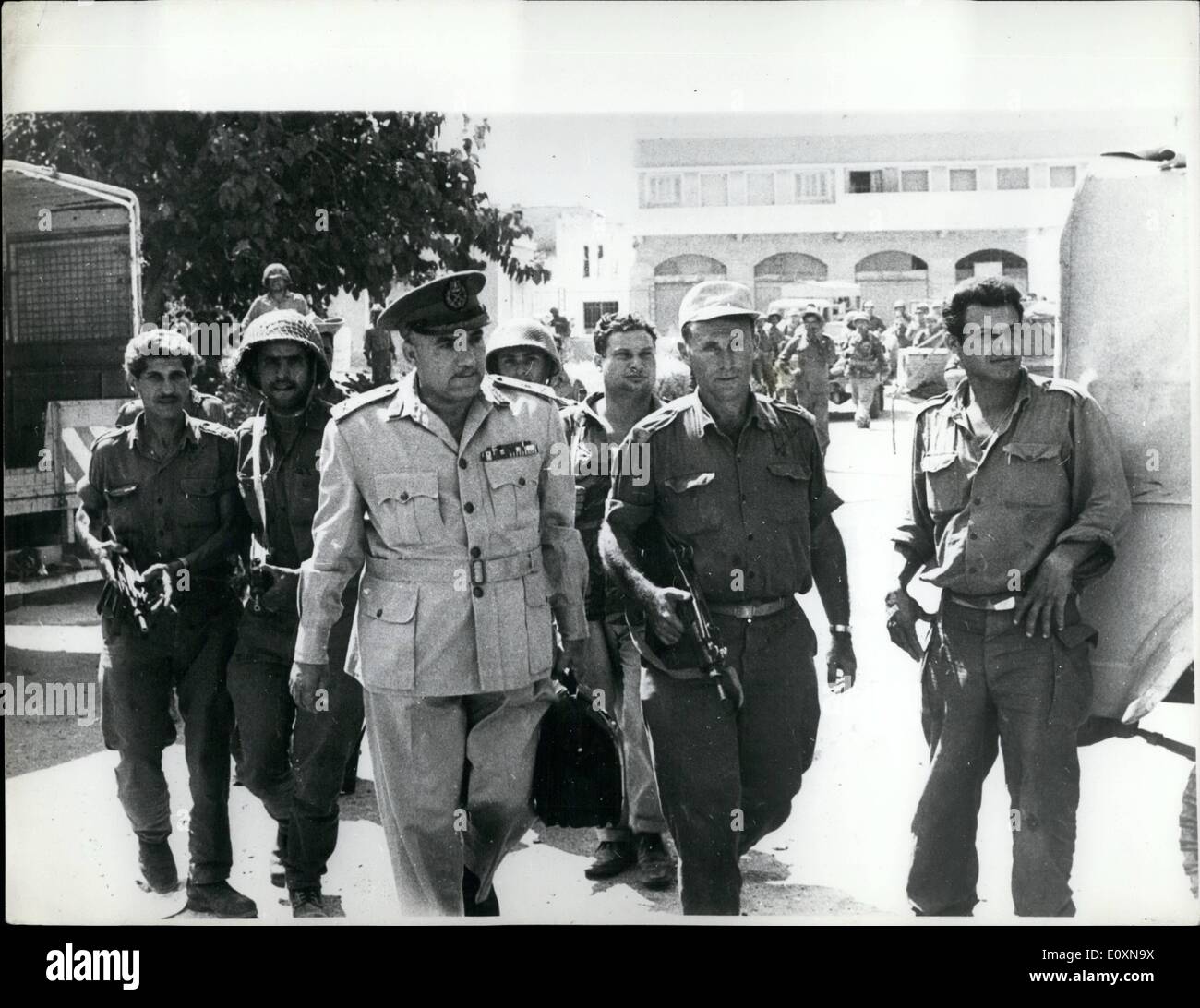 Jun. 06, 1967 - War in the Middle East PHOTO SHOWS: GENERAL ABDUL ...