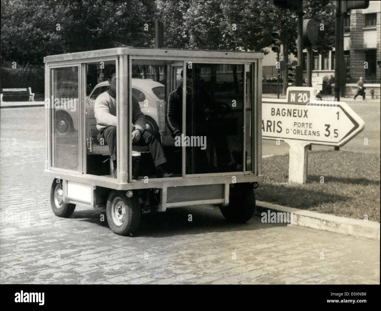 Jun. 06, 1967 - This cube on four wheel might be the car of the future ...