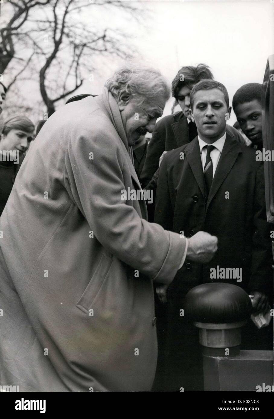 Apr. 16, 1967 - The genial actor, Michel Simon who was a great success ...