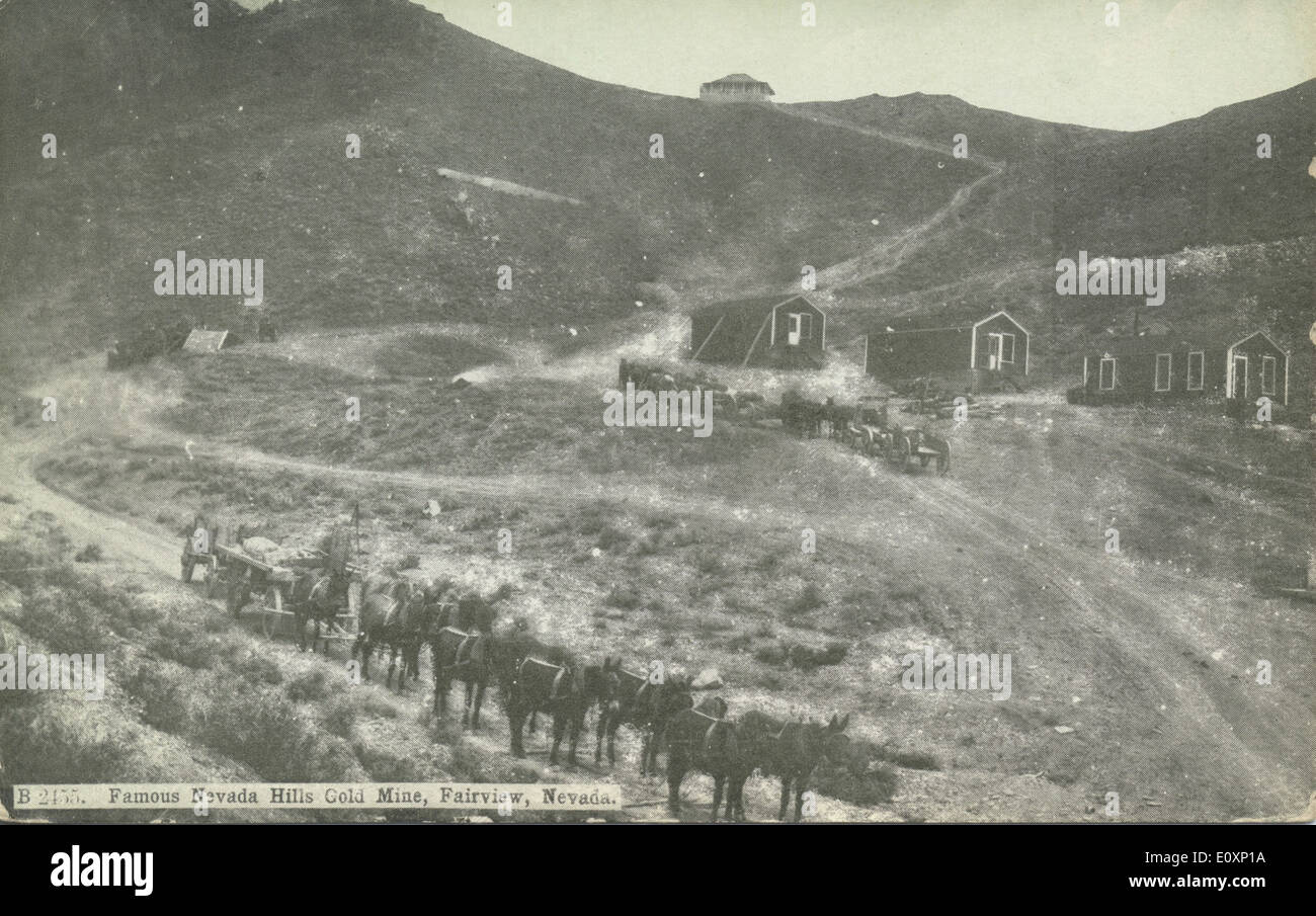 The Nevada Hills Gold Mine is a historic site known for its gold mining ...