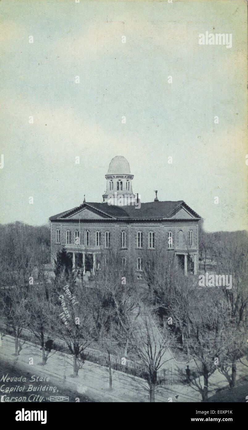 The Nevada State Capitol Building in Carson City is a significant ...