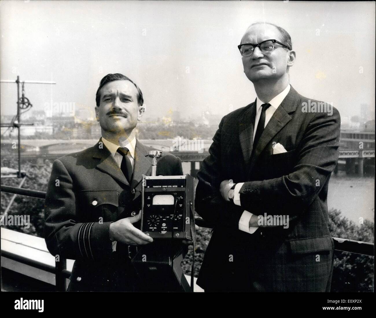 Jul. 07, 1967 - The Pilot Taking Part In The London Sonic Boom Tests ...