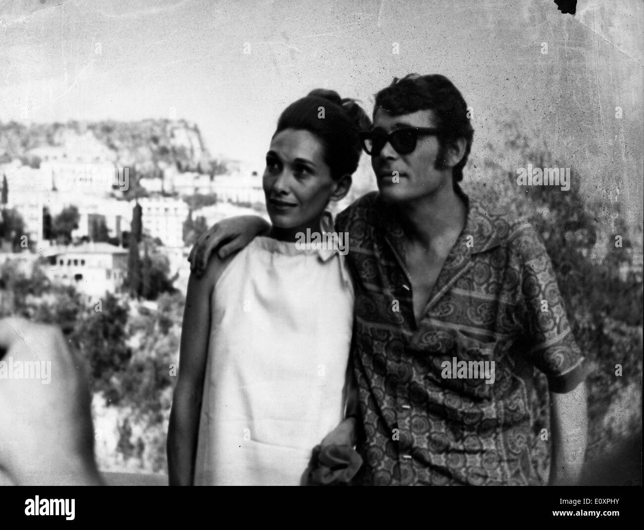 Woman interviewing actor Black and White Stock Photos & Images - Alamy