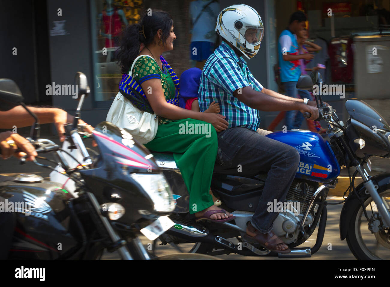 Female pillion hi-res stock photography and images - Alamy