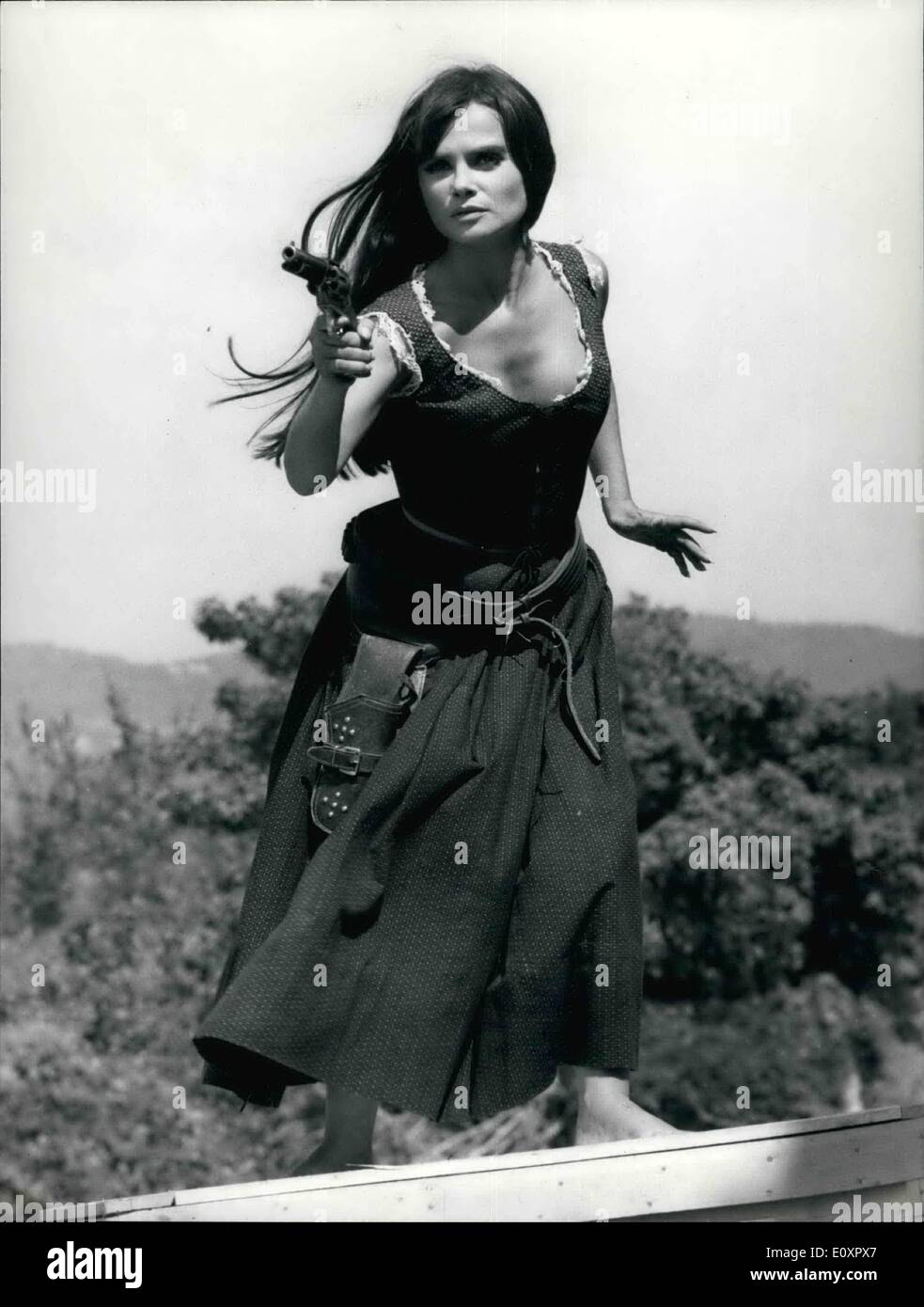 Aug. 08, 1967 - After the Pistoleros time it is a borning the Ã¢â‚¬ ...